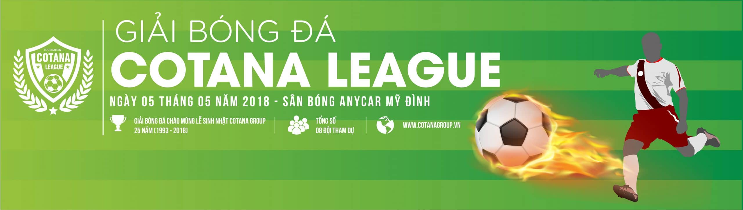 Thiết kế banner bóng đá chuyên nghiệp sôi động | Designer Group