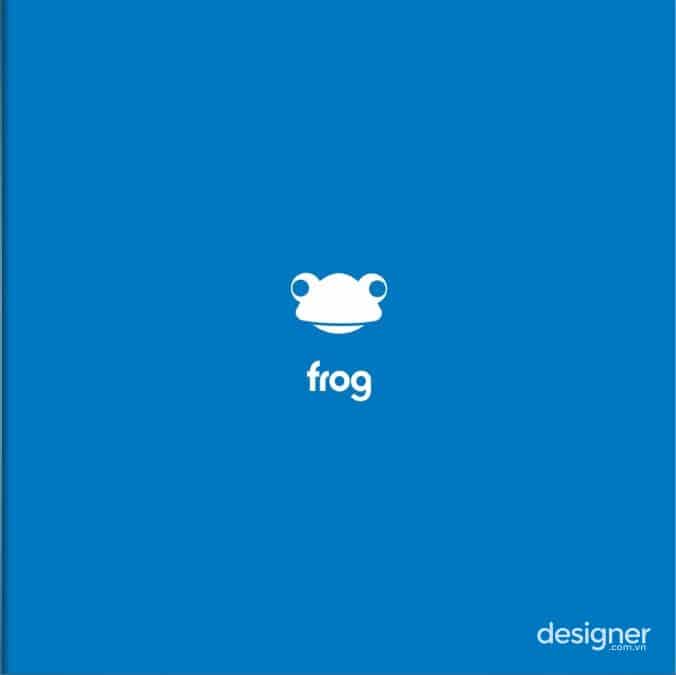Thiết kế logo công ty giáo dục Frog Education | Designer Group